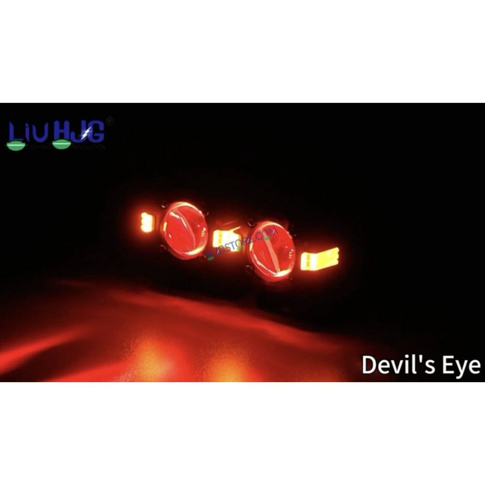 HJG S-82 Foglight Projector Lens Foglight 80W with Hazard Indicator ...