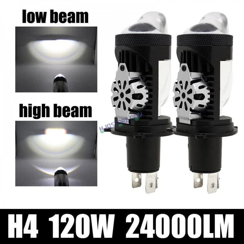 HJG RTD Lens H4 1pc for Car New Model RTD Lens Dual Projector Lens H4 ...