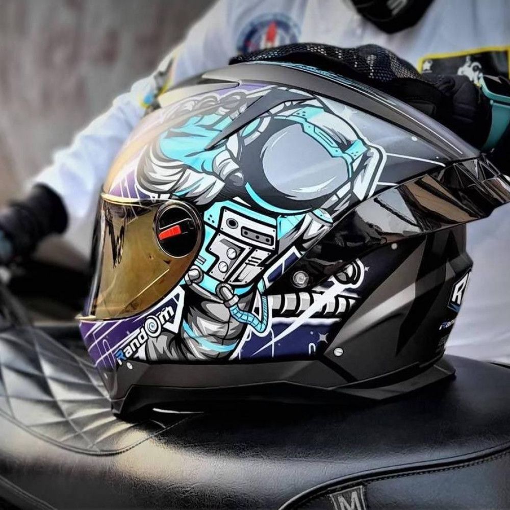 RD CZ-R BT 6 BOOGEY MAN - Random Thailand Motorcycle Racing Helmet ECR ...