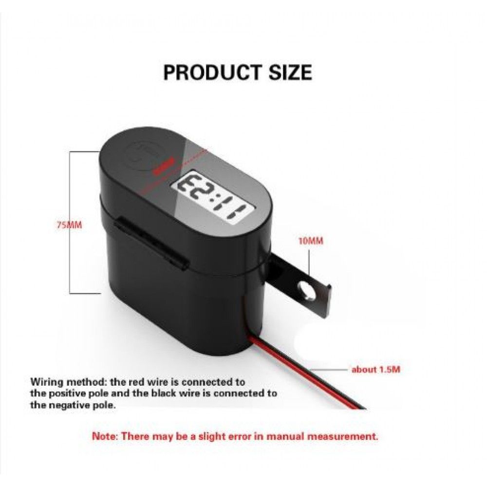 Motorcycle waterproof Cigarette lighter Dual USB 1.5Amp – 3.0Amp