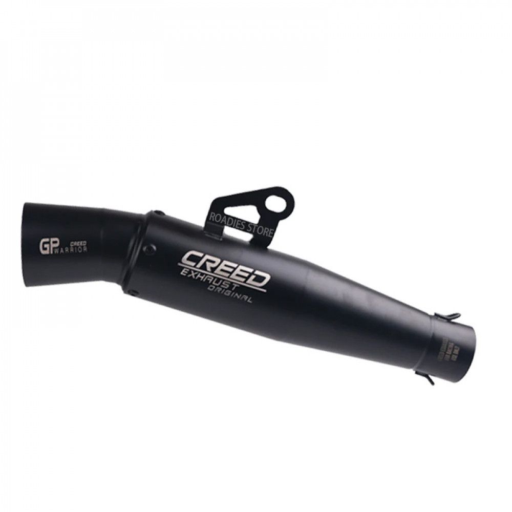 Universal Motorcycle GP CREED Warrior Exhaust Muffler Stainless Steel ...